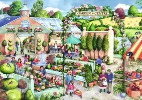 RAVENSBURGER Puzzle Rozkvetlé zahradní centrum XXL / 500 dílků / 70 ×