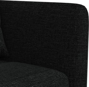 vidaXL Rozkládací pohovka ve tvaru L 275x140x70 cm textil [3157231] Barva: Tmavě šedá
