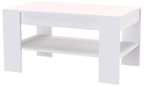 Nábytek Mikulík Konferenční stolek ZEN - bílý lesk, antracit, aj. ROZMĚR: (š/v/h) 100 x 52 x 60 cm