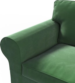 Potah na pohovku IKEA  Ektorp 2-místná, nerozkládací barva zelená látka lesklé, sametová