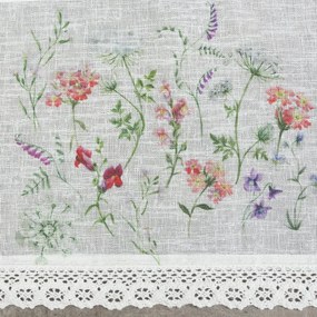 KRÁTKÁ ZÁCLONA NA PÁSCE SYLVIA 150X30 CM VÍCEBAREVNÁ
