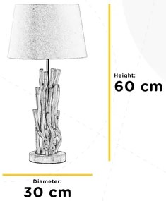 ONLI - Stolní lampa AGAR 1xE27/22W/230V 60 cm