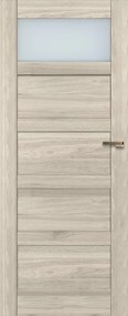 Interiérové dveře vasco doors BRAGA model 2 Průchozí rozměr: 70 x 197 cm, Orientace dveří: Levé dveře, Dekor: Ořech columbia