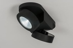 Stropní designové LED svítidlo do chodby AV Black II