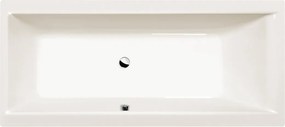 Polysan Cleo obdélníková vana 180 x 80 x 48 cm akrylát ivory béžová 95611.40