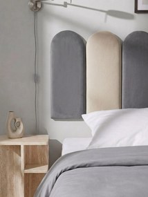 Sinsay - Čalouněné stěnové panely 2 pack - šedá