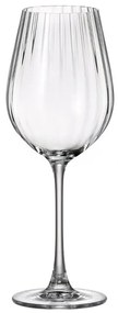 Bohemia Crystal Sklenice červené víno Columba Optic 500ml (set po 6ks)