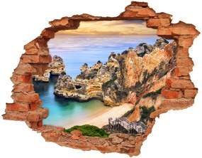 Wallmuralia Nálepka fototapeta 3D výhled Lagos Portugalsko 90x70 cm