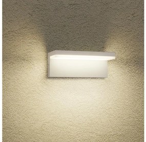 Brilagi - LED Venkovní nástěnné svítidlo TESSI LED/10W/230V bílá IP54