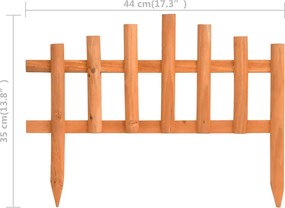 Travní lemy 10 ks jedlové dřevo 4,4 m 314846