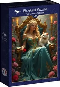 BLUEBIRD Puzzle Královna růží / 1000 dílků / 69 x 47,8 cm