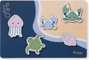 Hauck dřevěné Puzzle vkládací Puzzle N Fit Sea