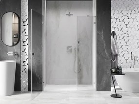 Mexen Lunar-B sprchové dveře otočné levé 110 cm, transparentní, chrom - 832S-110-050-01-00-L