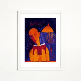 Magda Andresová | Nezhasnout Rám: Černý, Velikost: 30 x 20 cm