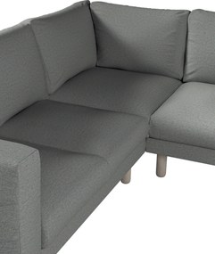Potah na pohovku IKEA Norsborg rohová 4-místná barva modrá látka pletený vzor