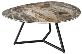 Massive home | Konferenční stolek MARVELOUS TAUPE 90 CM keramika