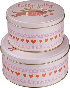 COOKIE JAR Dóza kulatá jezevčík 16,7 cm
