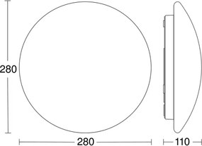 Svítidlo Steinel RS PRO LED P1 056032 IP54 9,5W 960lm 4000K VF pohybové čidlo