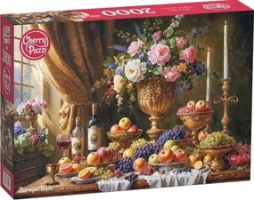 CHERRY PAZZI Puzzle Barokní stůl / 2000 dílků / 100 x 70 cm