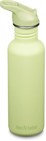 Nerezová lahev Klean Kanteen Classic 27oz (w/Flip Seal Sport Cap) - shadow lime 800 ml