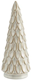 X-MAS Jedle 16 cm - krémová