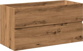 Skříňka se zápustným umyvadlem dub artisan 3328926