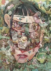 HEYE Puzzle Domov myšlenek / 1000 dílků / 50 x 70 cm
