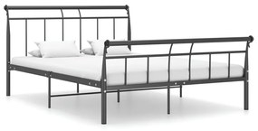 Rám postele černý kovový 140 x 200 cm