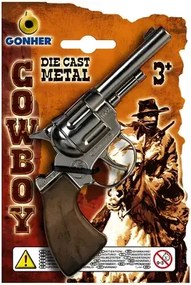 ALLTOYS Kovbojský revolver / Délka 13 cm