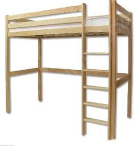 Drewmax Dřevěná postel 90x200 LK135 ořech