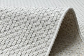 Dywany Łuszczów Kusový koberec Timo 6272 White – na ven i na doma ROZMĚR: 60x100