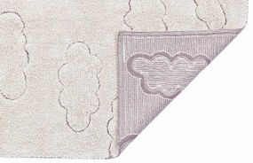 Lorena Canals koberec 90 x 130 přírodní - Clouds RugCycled