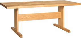 Jídelní stůl v dekoru dubu 95x195 cm Skak – Hübsch