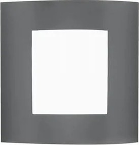 NV 713514 Venkovní nástěnné svítidlo ZENITH tmavě šedý hliník bílý akrylový difuzor E27 1x12W 220-240V bez žárovky IP44 - NOVA LUCE