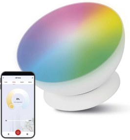 Emos gosmart led ambientní lampa, bílá, teplá bílá–studená bílá / rgb, wi-fi
