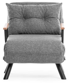 Atelier del Sofa 1-místná pohovka Sando Single - Light Grey, Světlá Šedá