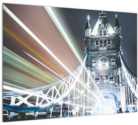 Skleněný obraz Tower Bridge (70x50 cm)