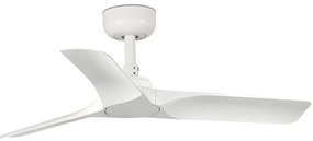 FARO Barcelona FARO 33824WT - Stropní ventilátor HEY S bílá pr. 90 cm WT + dálkové ovládání 33824T