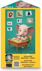 Dino Puzzle triangl Sloník Mio / 24 dílků / od 4 let