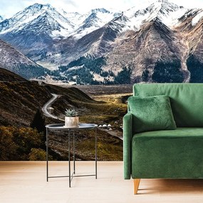 Samolepící fototapeta nádherné horské panorama - 150x100 cm