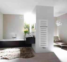 Zehnder Metropolitan Bar - Koupelnový radiátor 1750x400 mm, středové připojení 50 mm, bílý lak MEP-180-040
