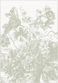 Tapeta Engraved Flowes