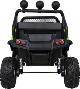Ramiz Mercedes Benz Unimog elektrické autíčko pro děti zelené + pohon 4x4