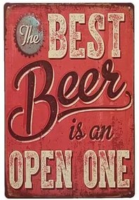Cedule Best Beer Open One 40 x 30cm