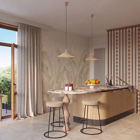 Sollux Lighting Závěsné svítidlo NOX 40 taupe