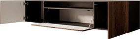 ADRK Furniture Šatní skříň RTV Miro na zavěšení RTV-MIR-BK