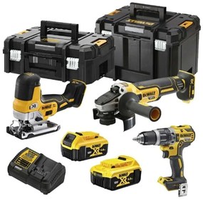 DeWALT - 8dílná sada AKU nářadí, baterií a nabíječky DCK329P2T