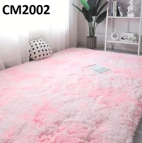 Hedvábný nadýchaný koberec s dlouhým vlasem, více barev a velikostí Barva: CM2002, Rozměry: 100x200 cm