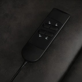 Polohovací křeslo černé, elektrické TV-L8902 BK3