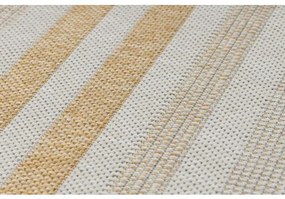 koberec COLOR 19017/061 SISAL Pásy žlutá Šedá tyrkysový velikost 160x230 cm | krásné koberce cz